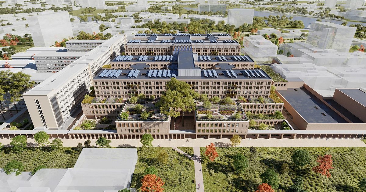 VK architects+engineers | Master plan UZ Gent campus, new standards…