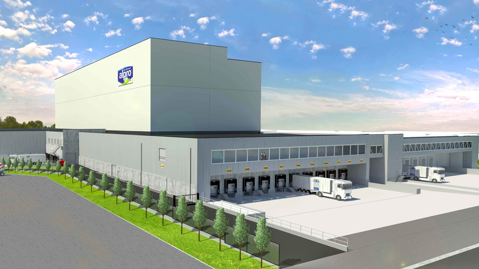 VK architects+engineers | Alpro Factory Warehouse